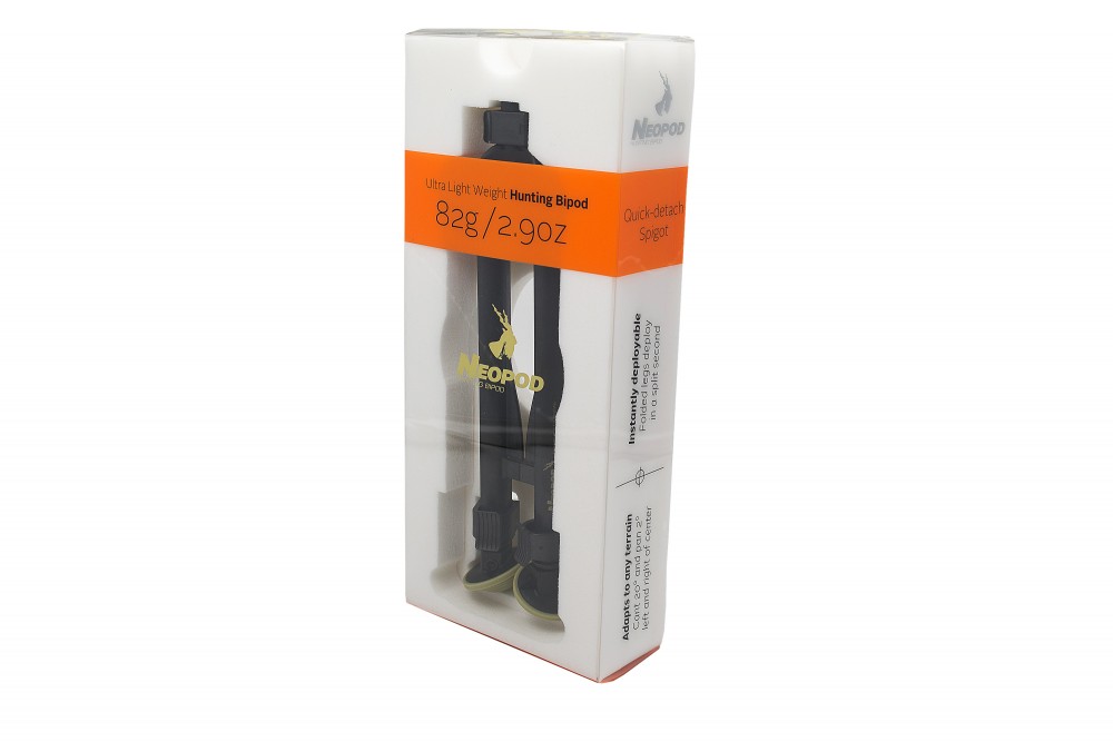 NeoPod Ultralight Hunting Bipod with QD mechanism | Webshop Steinert ...